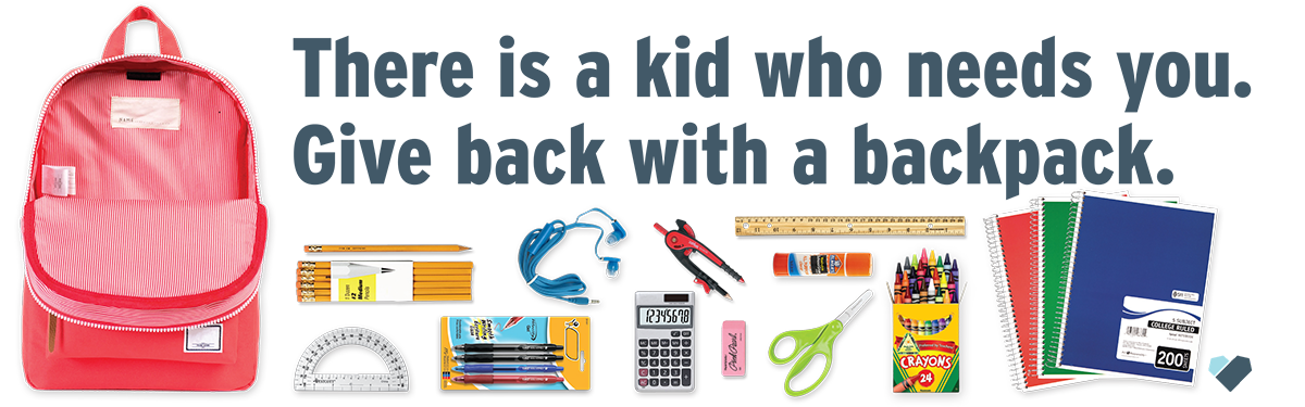 Denver Gives Back with a Backpack